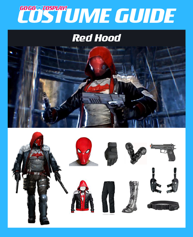Red Hood Costume w/ Mask - DIY Guide for Cosplay & Halloween