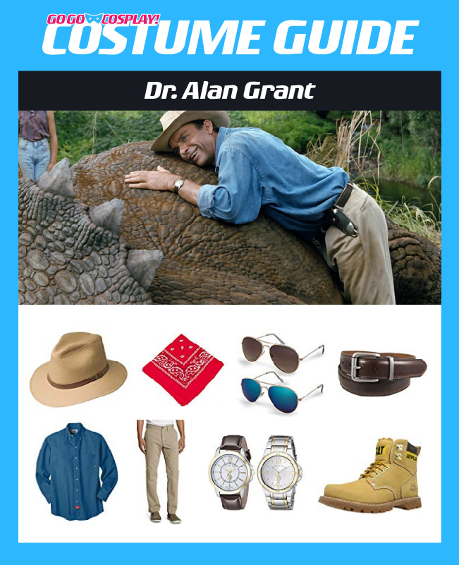 Dr. Alan Grant Costume from Jurassic Park - DIY Cosplay Guide