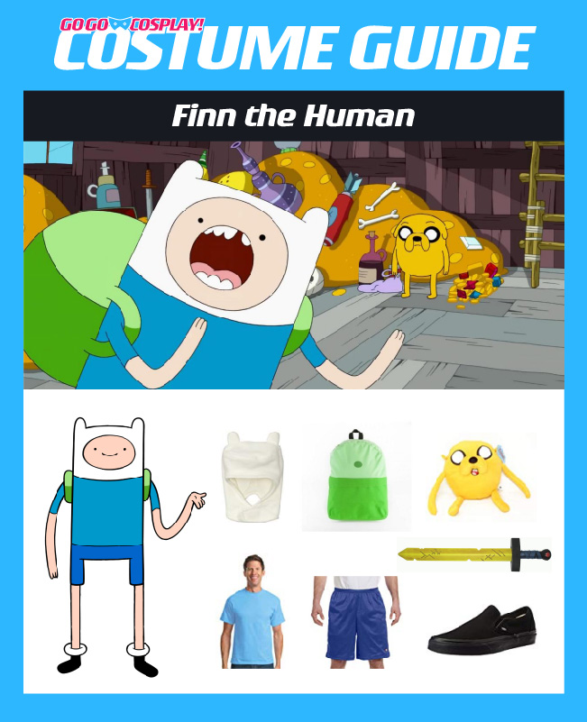 Finn Adventure Time Costume - DIY Guide for Cosplay & Halloween
