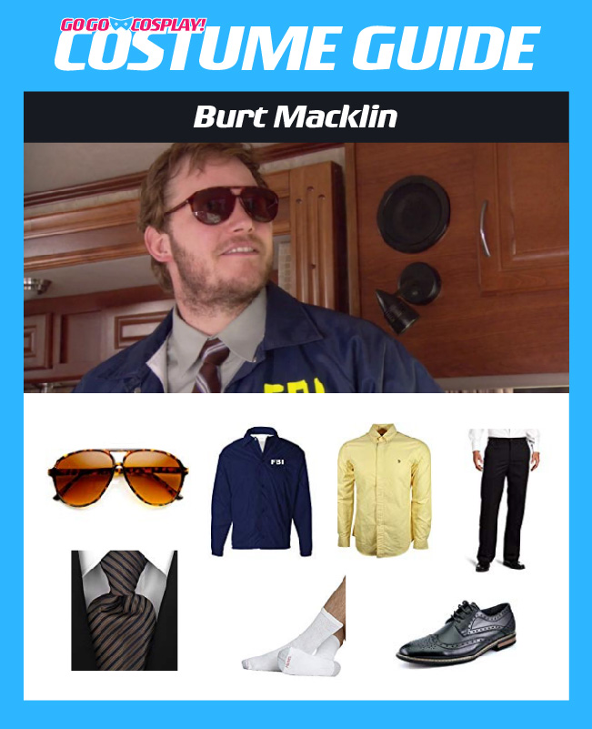 Burt Macklin Costume - DIY Andy Dwyer Cosplay Guide for Halloween